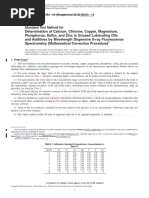 ASTM D5185: Oil Element Analysis Method | PDF | Magnesium | Bearing ...