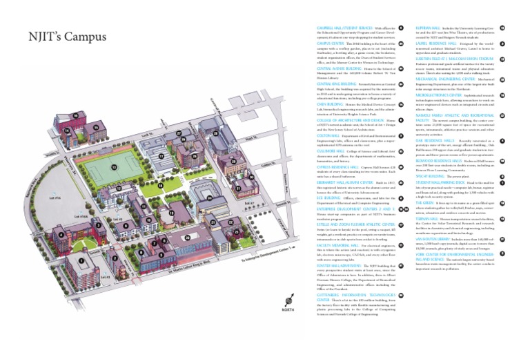 NJIT Campus Overview and Building Guide | PDF | Science And Technology ...