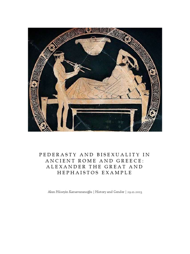 Pederasty and Bisexuality in Ancient Rom | PDF | Sexuality | Intimate ...