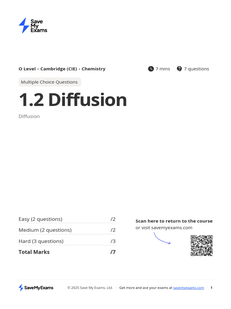 1 2 Diffusion MGHVD38sCb43CkTJ | PDF | Methane | Ammonia