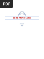 Hire Purchase Calculation Worksheet | PDF | Prices | Interest