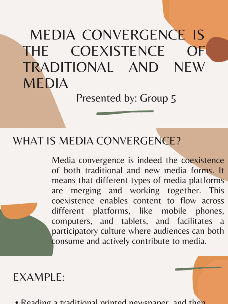 Understanding Media Convergence | PDF