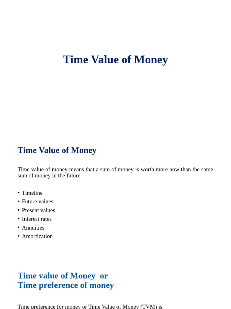 Time Value of Money - Neethu-3 | PDF | Time Value Of Money | Present Value