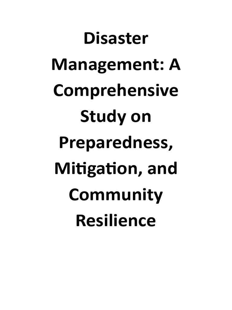 Essential Disaster Equipment List | PDF | Natural Disasters | Emergency ...
