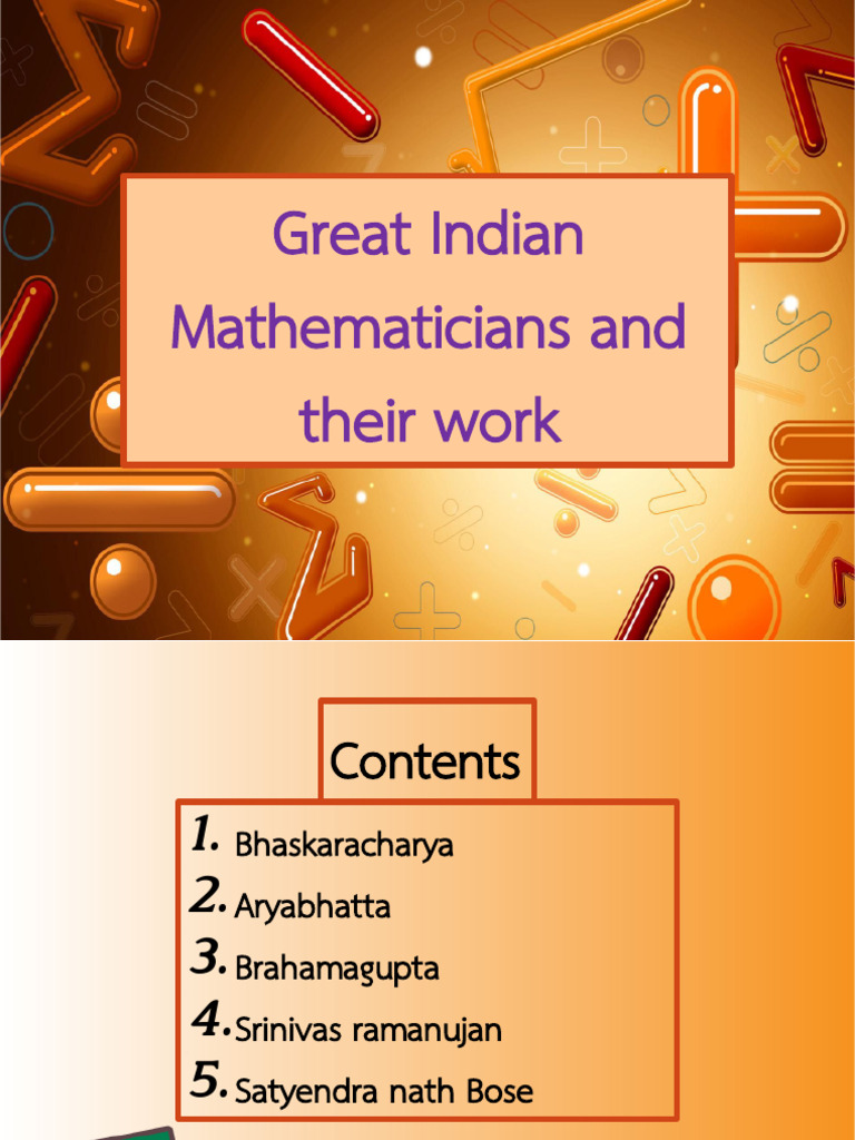 Great Indian Mathematicians | PDF | Physics | Mathematics