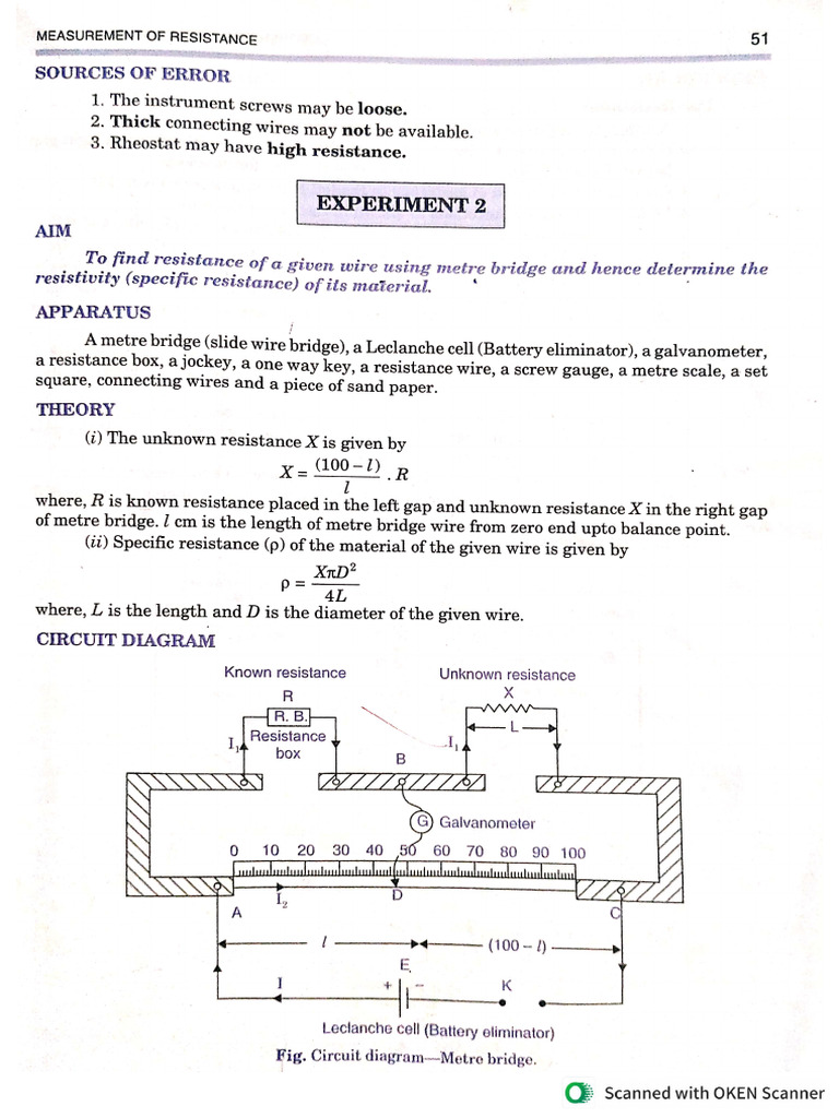 Experiment - 2 (Physics) | PDF