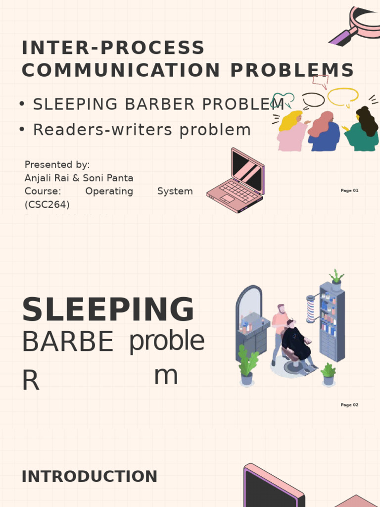 Sleeping-Barber-Problem | PDF | Computing | Computer Architecture