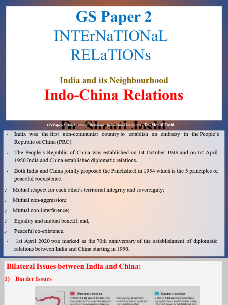 India-China Border Dispute Overview | PDF | Politics Of China ...