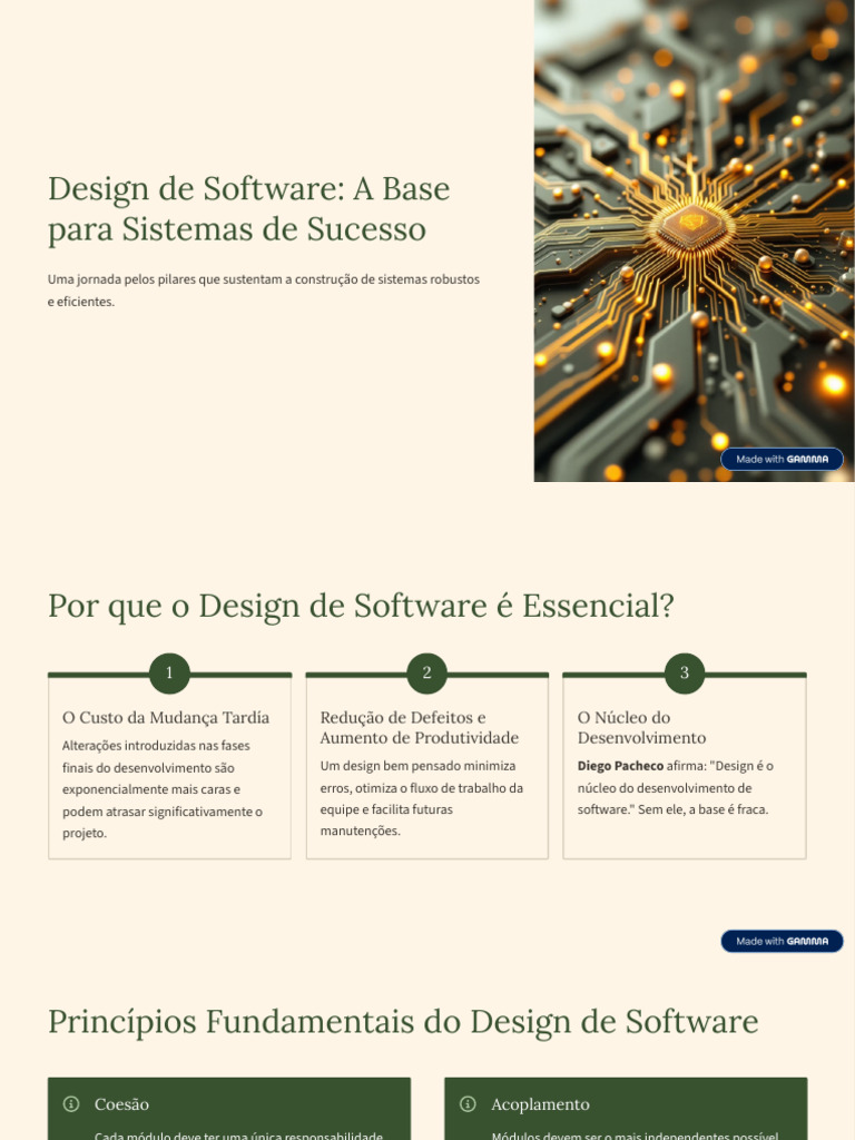 Importância do Design de Software Eficiente | PDF | Linguagem de ...