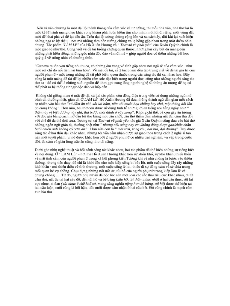 Ss 2tp Thơ | PDF