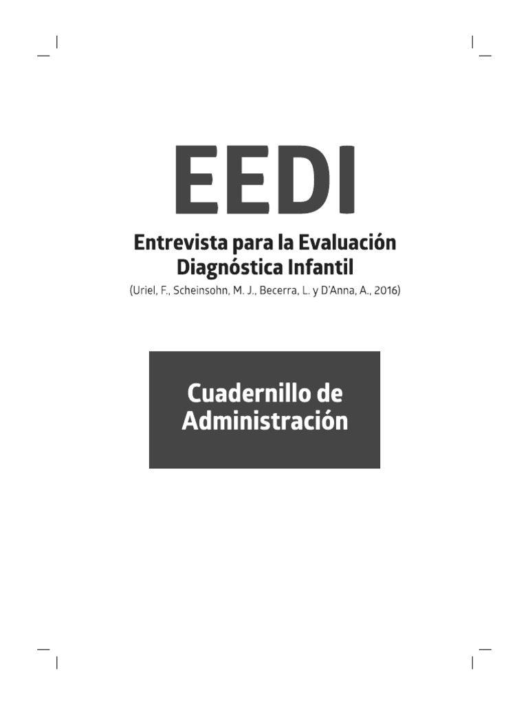 EDDI (Recortee PDF Castro Solano) | PDF