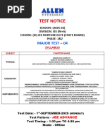 JEE 2028 Full Syllabus | PDF