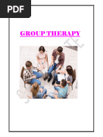 Group Counseling Final Project Proposal | PDF | Cognitive Behavioral Therapy | Psychotherapy