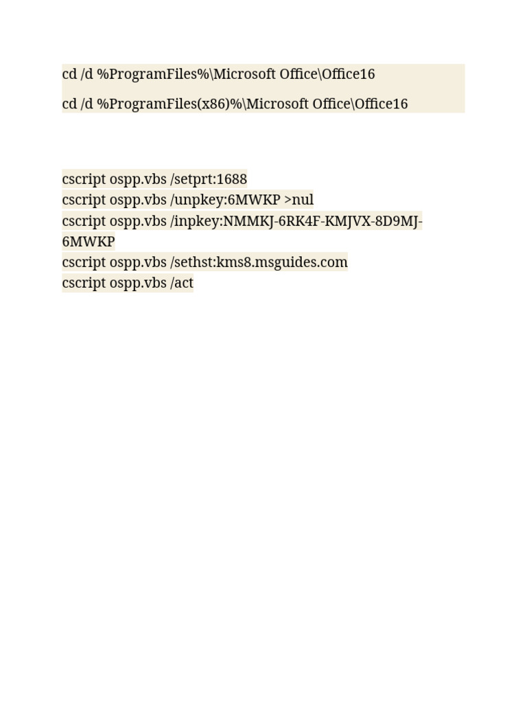 Activar Office | PDF