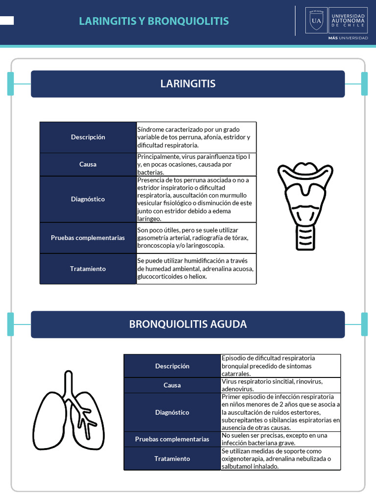 Laringitis Y Bronquiolitis Pdf Tos Enfermedades Y Trastornos
