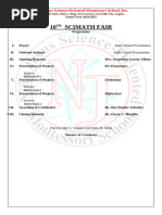 Math and Science Emcee Script | PDF | Teaching Mathematics