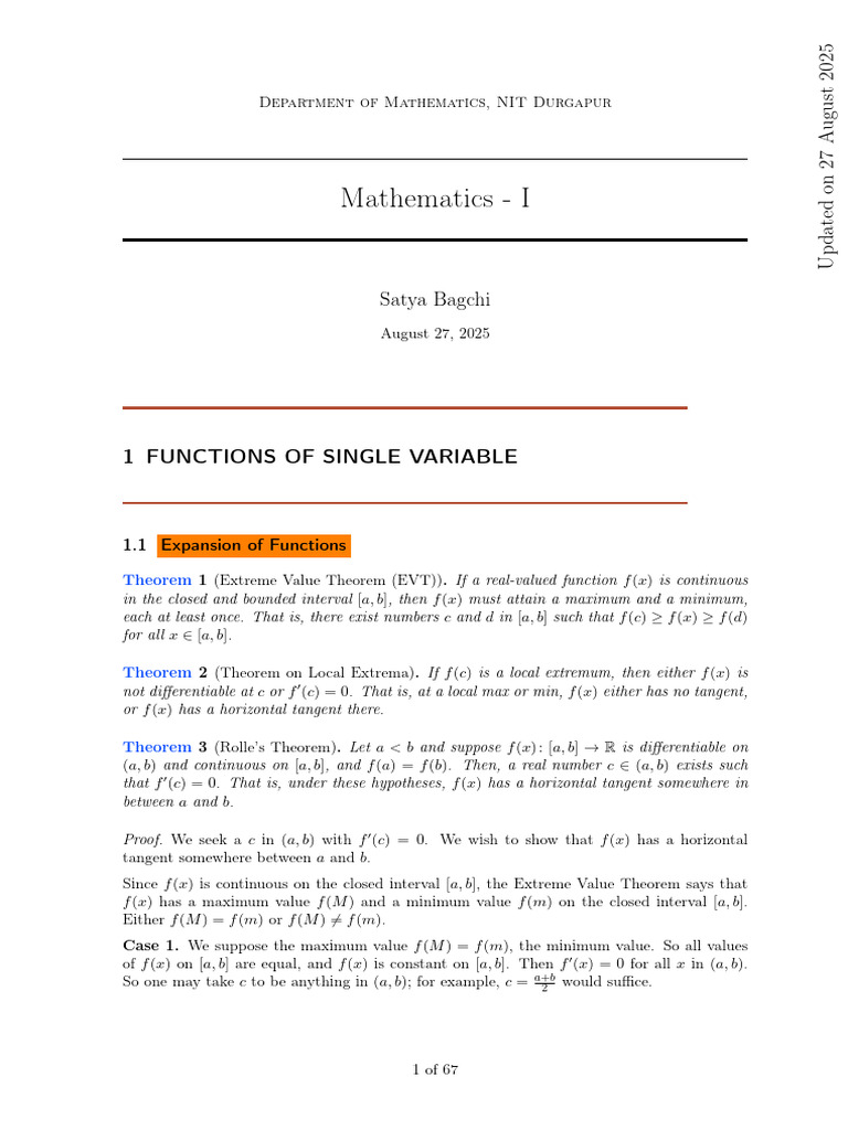 MAC01 Assignment 2025 | PDF | Mathematical Objects | Analysis