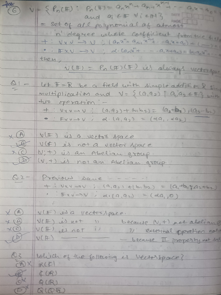 Linear Algebra 5 | PDF