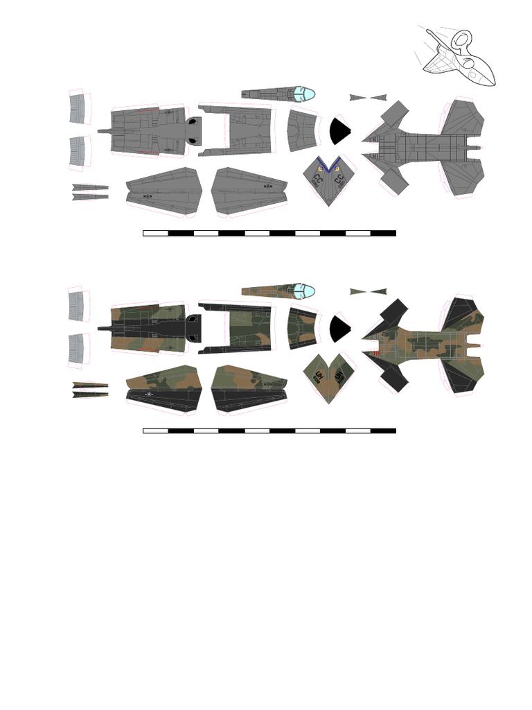 F-111 Aardvark 1/300 Scale Model | PDF