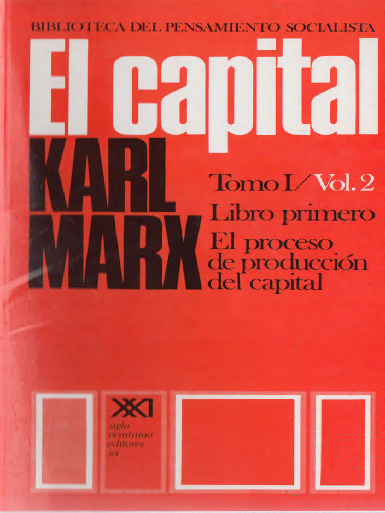 El-Capital-Vol-2-Libro-I-Karl-Marx Secc 7a Cap XXI y XXII Tarea 6 | PDF