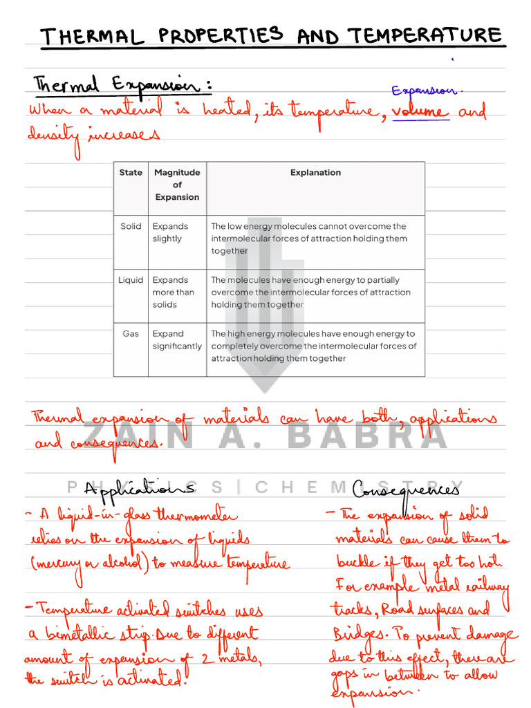 Thermal Physics | PDF