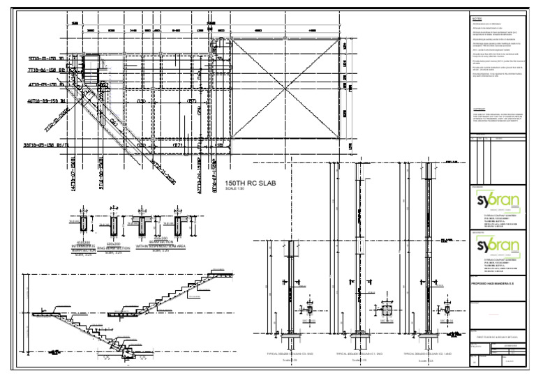 Syb - 23.013. Hadi Mandera - Structurals-Slab 1 | PDF | Hygiene | Bathroom
