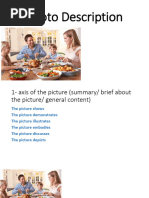 Picture Description Questions | PDF