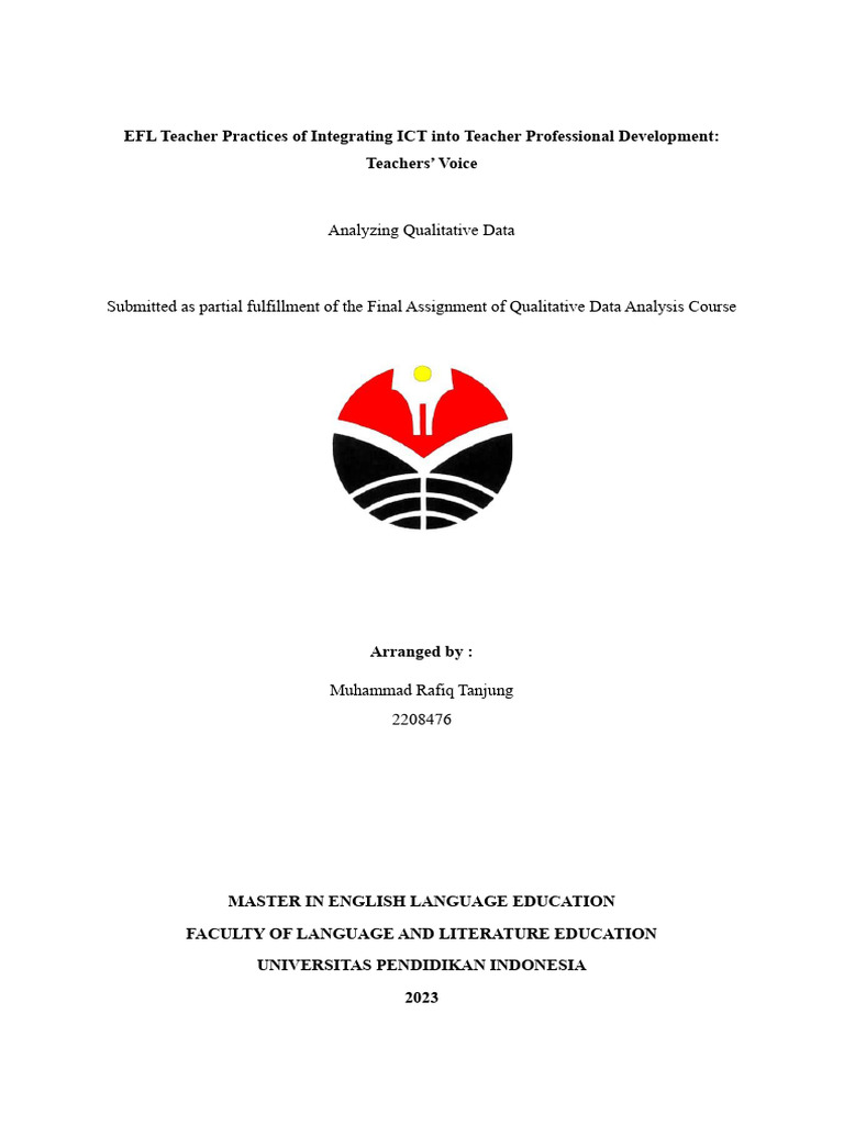 Muhammad Rafiq Tanjung - 2208476 - Final Assignment of QDA Course | PDF ...