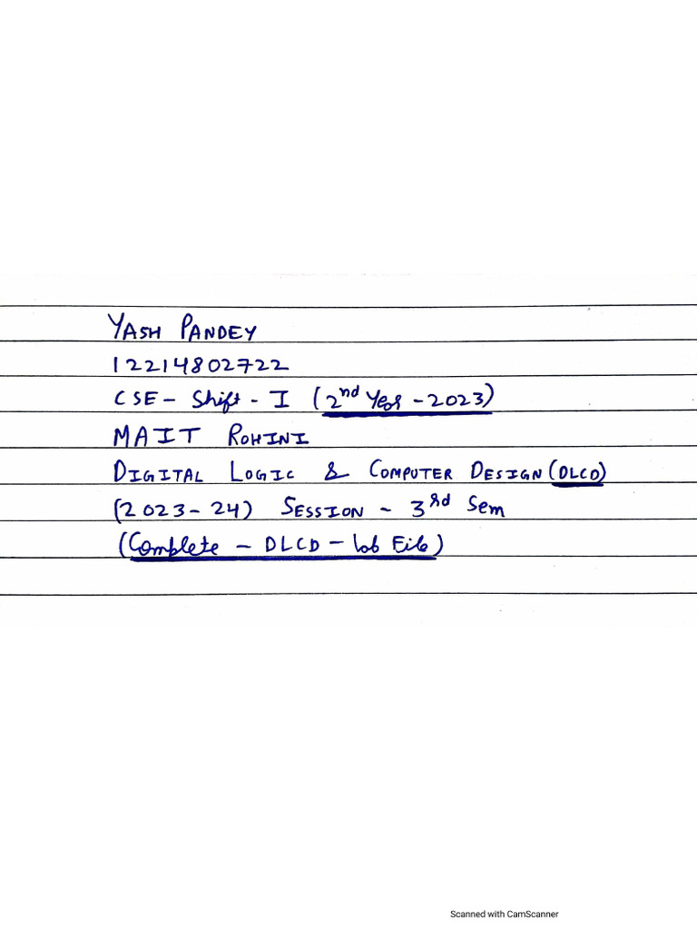 DLCD-File - Yash Pandey. | PDF