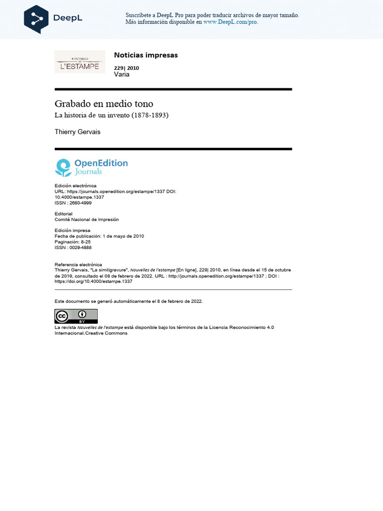 La Similigravure Le Recit D Une Invention 1878 1893 R5ksopnxb8 Es ...