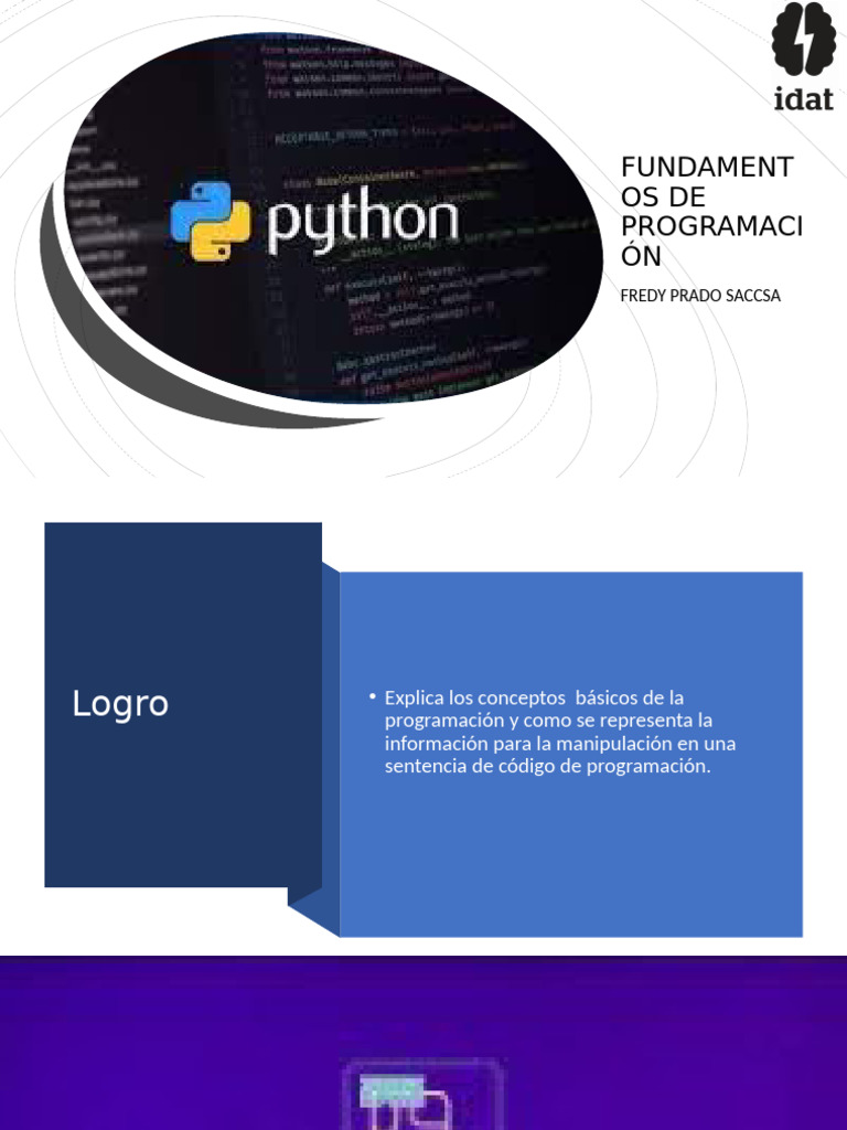 Fundamentos de Programacion | PDF | Python (lenguaje de programación) | Lenguaje de programación