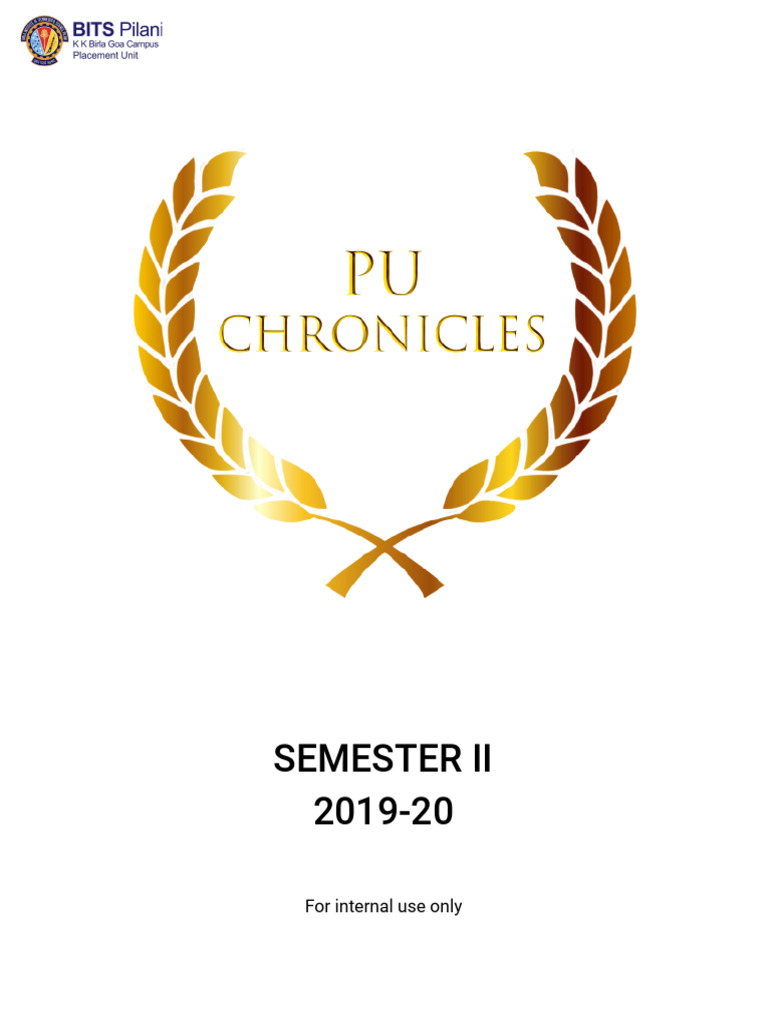 Semester Ii 2019-20: For Internal Use Only | PDF | Knowledge | Reason