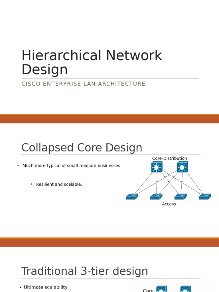 Understanding Hierarchical Network Design | PDF