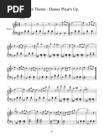 Up Theme Song Piano Sheet Music | PDF