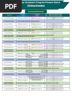 Udvash Routine 1 | PDF | Euclidean Vector | Cell (Biology)