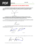Mech 1 Module 2 Unit 4 (Resultant of Non-Concurrent Forces) | PDF | Force