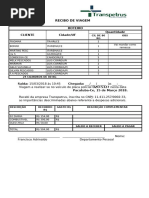Modelo de Recibo de Táxi Editável | PDF | Aluguel de veículos | Táxi