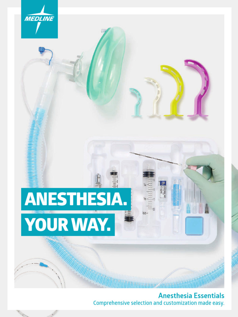 Medline LIT974R CAT Anesthesia 18110563 | PDF | Anesthesia