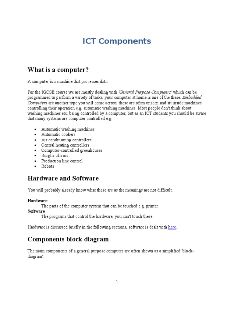 ICT Notes | Dvd | Computer Network