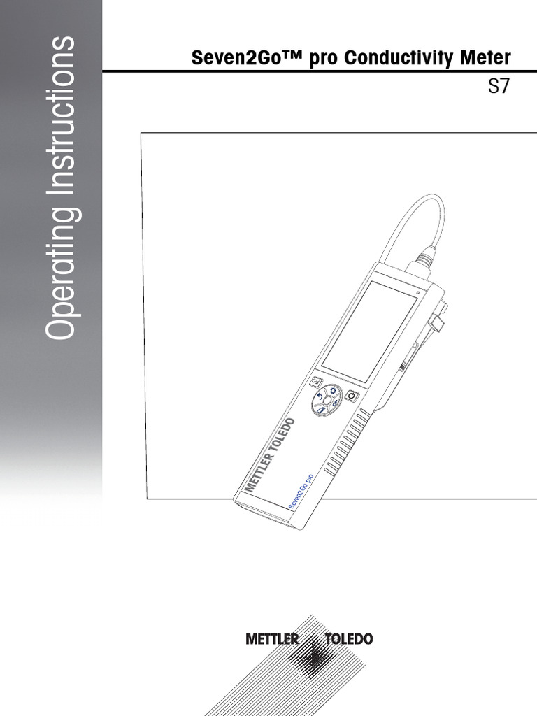 Seven2Go Pro Conductivity Meter Guide | PDF | Usb | Power Supply