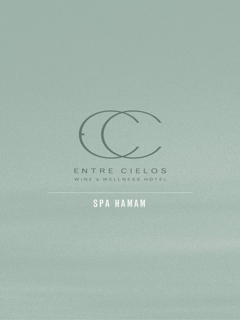 Brochure Hamam 2025 Esp | PDF | Masaje