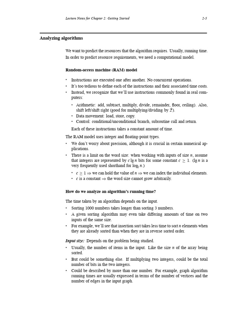 Cormen Lin Lee-Introduction To Algorithms (Solutions) - En-15 | PDF | Multiplication | Algorithms