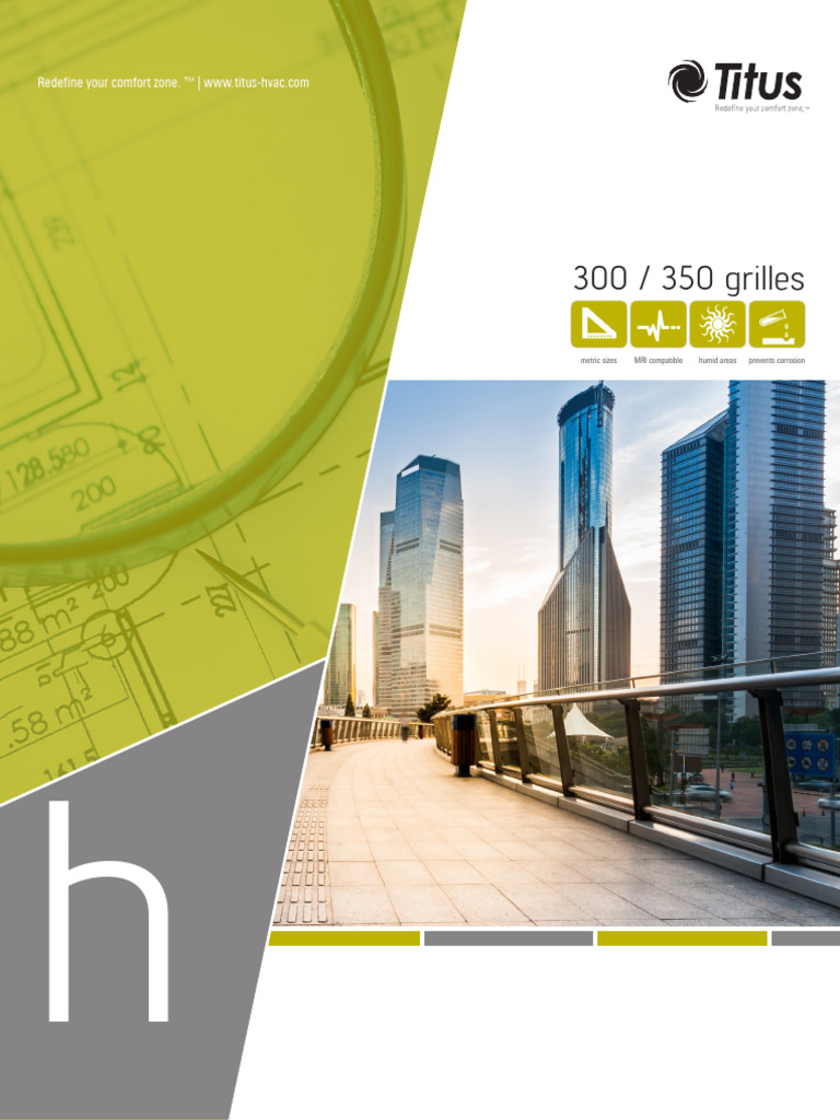 Titus 300RL Grilles Product Catalog | PDF | Screw | Mechanical Engineering