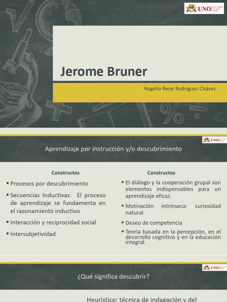 5 Jerome Bruner | PDF | Aprendizaje | Enseñando