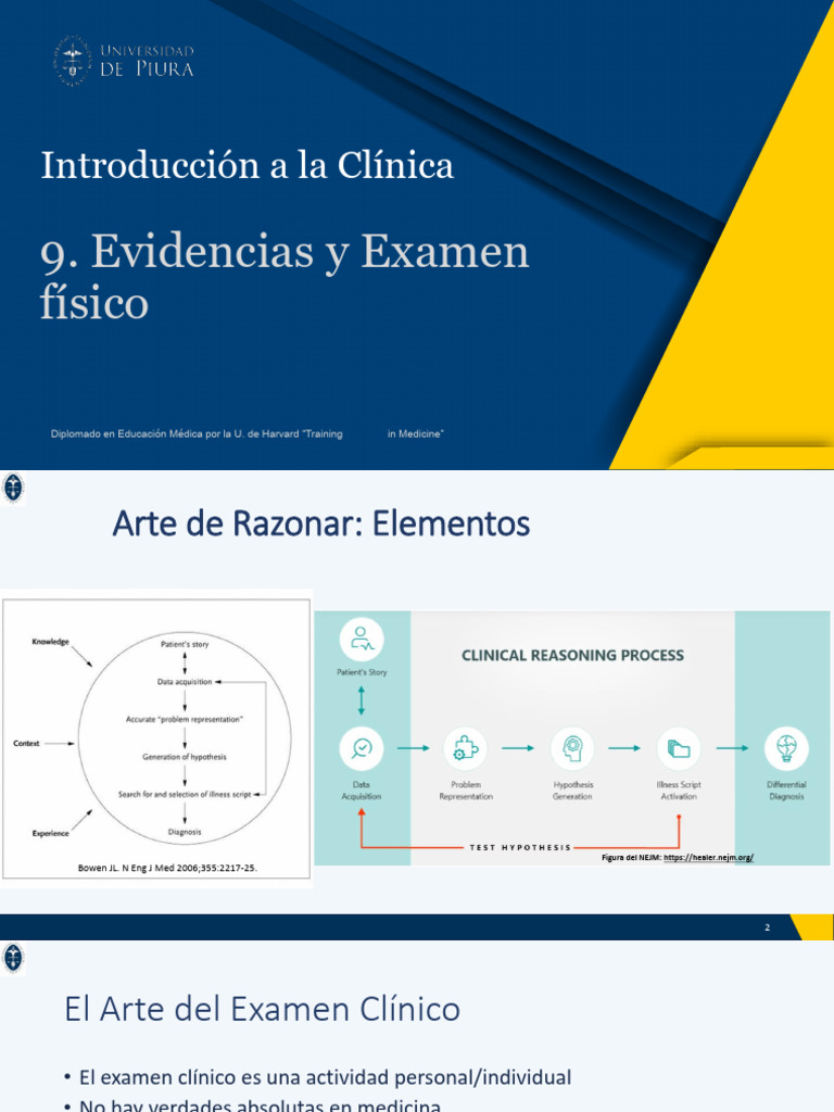 9 Evidencias y Examen Físico | PDF | Sensibilidad y especificidad ...