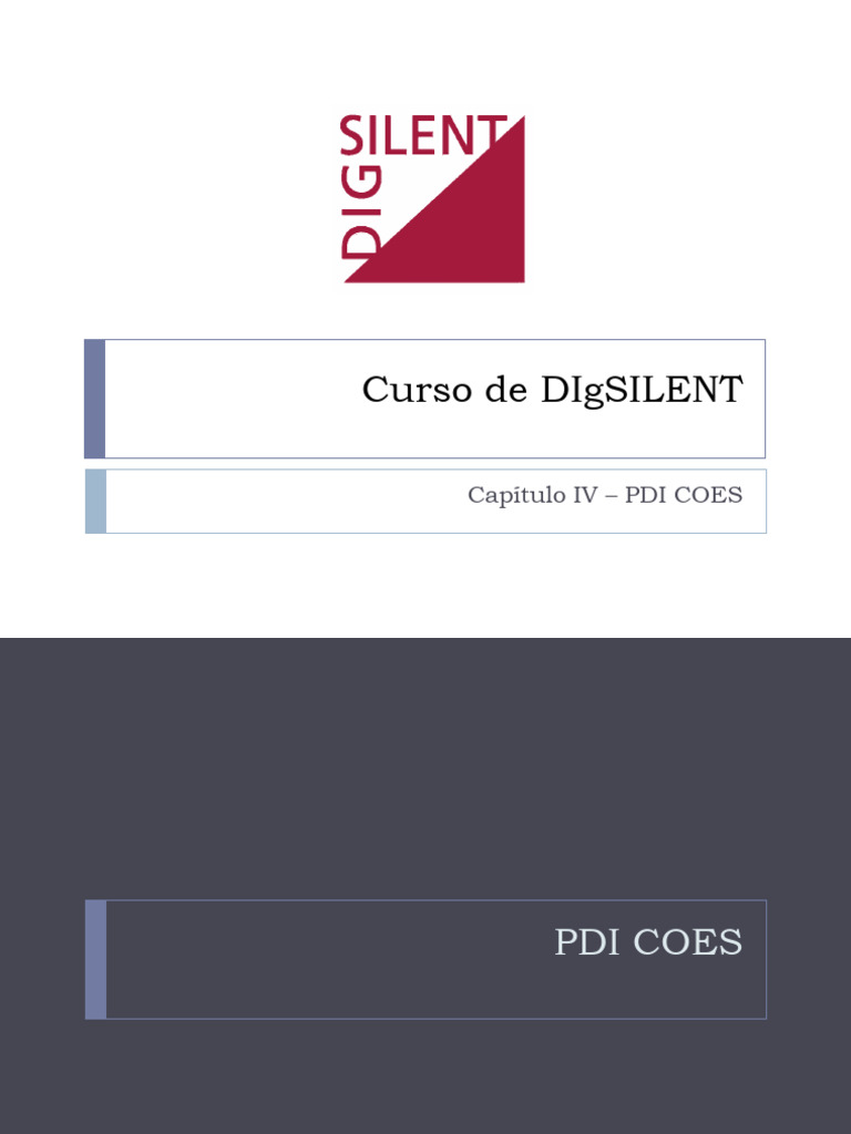 M4: Aplicaciones en El Modelo DIgSILENT Del SEIN | PDF