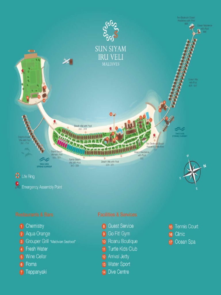 Island Map Sun Siyam Iru Veli 2025 Res | PDF