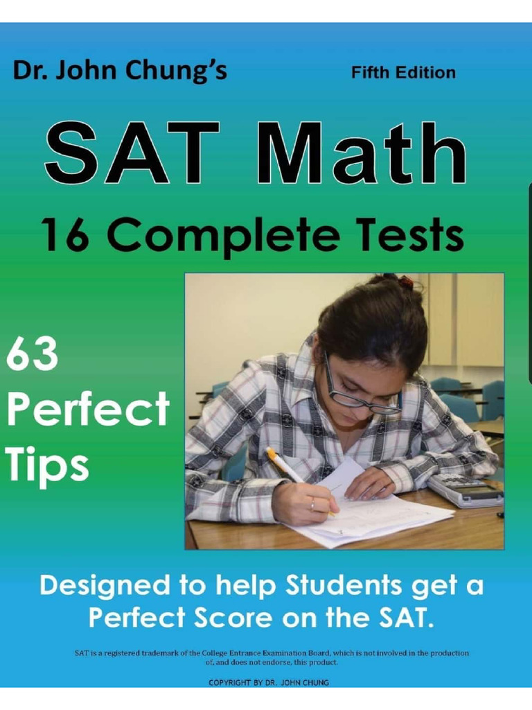 SAT Math (Tips & Practice Test) - Caienotesofficial | PDF