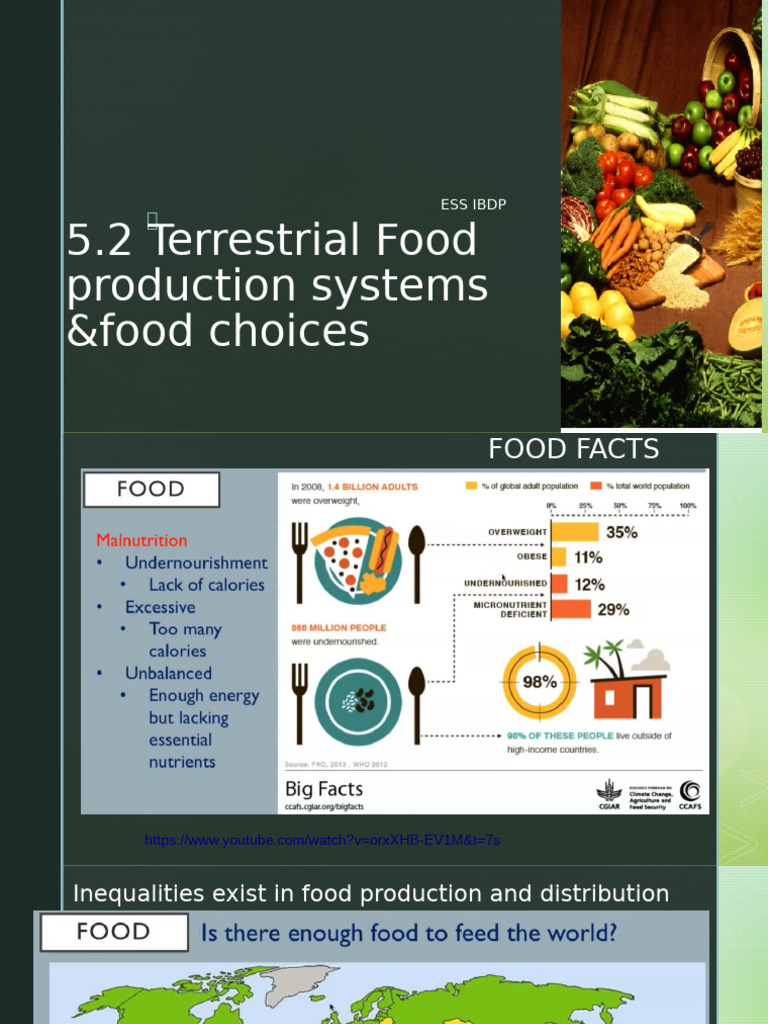 Terrestrial Food Production Systems Overview | PDF | Agriculture ...