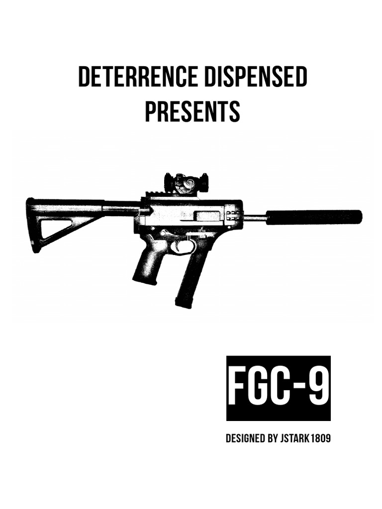 FGC-9 Build Guide and Blueprint | PDF | Screw | Welding
